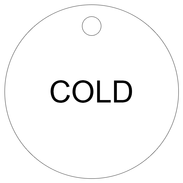 Cold Valve Tag – KGN Pillinger